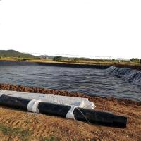 China High Tensile Strength 1.5mm HDPE Geomembrane Liner for Landfill Dam Fish Farm and Pond for sale