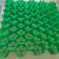 China Green Parking and Garden Honeycomb Gravel Grass Paver Manufactured from HDPE Plastic for sale