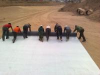 China Landfill Sewage Treatment Channel Seepage Prevention HDPE Geomembrane Waterproof Liner for sale