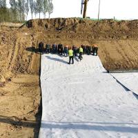 China Waterproof Geosynthetic Clay Liner for Landfill Site Filling in Municipal Water Projects for sale