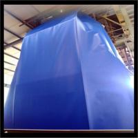 China Double Smooth 0.2mm-3mm HDPE Geomembrane Liner for Circular Fish Farm Plastic Water Tanks for sale