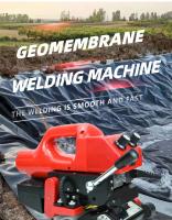 China 800kW Hot Wedge Welding Machine for HDPE Plastic Geomembrane Welding Thickness 1.5mm-3.0mm for sale