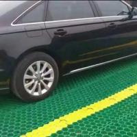 China Black Green Plastic Grass Paver Grid Suitable for All Weather Conditions for sale
