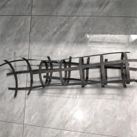 China Black Steel Plastic Weled Geogrid Reinforcement for Modern Road Construction for sale