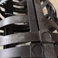 China Black Steel Plastic Weled Geogrid Reinforcement for Modern Road Construction for sale