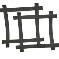 China Steel Plastic Geogrid for Road Construction High Tensile Strength and Acid Resistant for sale
