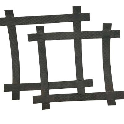 China Steel Plastic Geogrid for Road Construction High Tensile Strength and Acid Resistant for sale