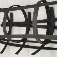 China Steel Plastic Geogrid for Road Construction High Tensile Strength and Acid Resistant for sale