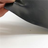 China 1.0mm 1.5mm Black Plastic Geomembrane for River and Tailings Reservoir Anti-seepage for sale