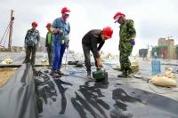 China CE Standard HDPE Pond Liner for Swimming Pool and Fish Pond Geomembrane Welding Machine for sale