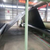 China High Surface Hardness HDPE Black Fish Pond Liner Plastic Geomembrane for Fish Farming for sale