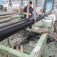 China High Surface Hardness HDPE Black Fish Pond Liner Plastic Geomembrane for Fish Farming for sale