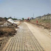 China Easier Construction of 1-6m Soil Stabilization with Black Steel PP Composite Geogrid for sale