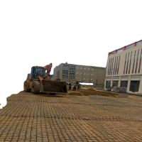 China Highways and Railways 100kn Steel Plastic Geogrid Road Surface Resistance Engineering for sale