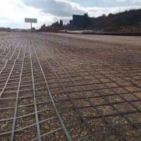 China Highways and Railways 100kn Steel Plastic Geogrid Road Surface Resistance Engineering for sale