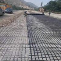 China Highways and Railways 100kn Steel Plastic Geogrid Road Surface Resistance Engineering for sale