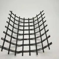 China Lightweight Composite Pavement Reinforced by High Tensile Strength Fiberglass Geogrid for sale