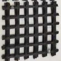China 22Kn/m-1000Kn/m Tensile Strength Fiberglass Geogrid for Long Lasting Roadbed Material for sale