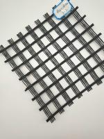 China 22Kn/m-1000Kn/m Tensile Strength Fiberglass Geogrid for Long Lasting Roadbed Material for sale