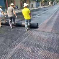 China Industrial Fiberglass Geogrid for Soil Stabilization 100% Material 100KN 150KN 1-6m for sale