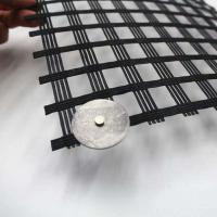 China Industrial Fiberglass Geogrid for Soil Stabilization 100% Material 100KN 150KN 1-6m for sale