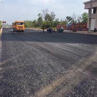 China 80KN/100KN Warp Knitted Polyester Biaxial Geogrid Ideal for Highway Soil Reinforcement for sale