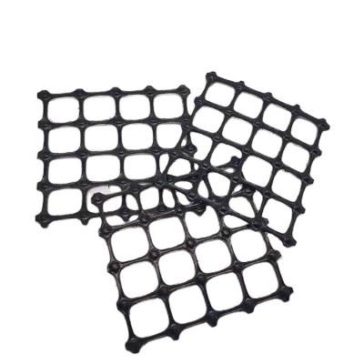 China Biaxial Plastic Geogrid The Ideal Solution for Strong and Stable Railway Construction for sale