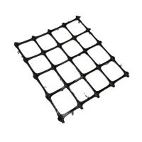 China Market Base Reinforcement Resilient PP Biaxial Geogrid Mesh for High Tensile Strength for sale