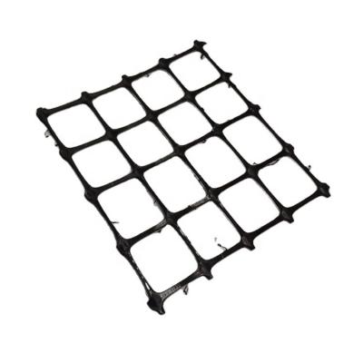 China Market Base Reinforcement Resilient PP Biaxial Geogrid Mesh for High Tensile Strength for sale