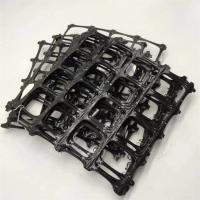 China Market Base Reinforcement Resilient PP Biaxial Geogrid Mesh for High Tensile Strength for sale