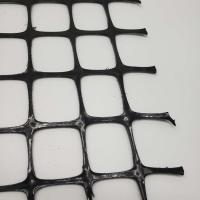 China Geogrids for Driveway Road Reinforcement Retaining Wall Plastic Bia-xial Geogrid for sale