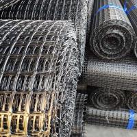 China 60-60kn Drive Widening PP Biaxial Geogrid Roll Ideal for Civil Engineering Construction for sale