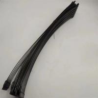 China 12.7*12.7mm and 25.4*25.4mm Mesh Size Uniaxial Plastic Geogrid for Roadbed Construction for sale