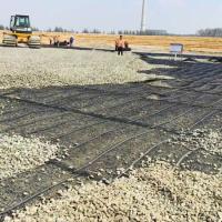 China Uniaxial Plastic Geogrid The Top-Notch Roadbed Material for Highway Construction for sale