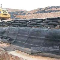 China Raw Material HDPE/PP Uniaxial Geogrid for Retaining Wall in Civil Engineering Projects for sale