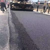 China Free Spare Parts Black Polyester Biaxial PET Geogrid for Slope Reinforcement 25-150KN/M for sale