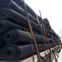 China Industrial Design Style Bidirectional Plastic Geogrid for Road Foundation Enhancement for sale
