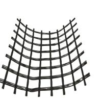 China Earthwork Products Biaxial Glass Fiber Fiberglass Geogrid for Parking Lot and Railway for sale