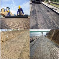 China Modern Design Geogrid Retaining Wall with Pvc/Bitument Coated Polyester Material for sale