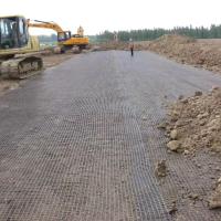 China Best and 100% PP Material High Strength Polypropylene Geogrid for Reinforcing Roadbed for sale