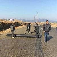 China Best and 100% PP Material High Strength Polypropylene Geogrid for Reinforcing Roadbed for sale