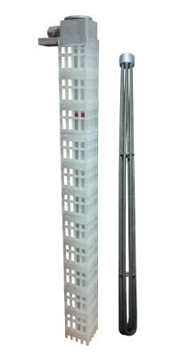China Quartz Electric Immersion Heaters 120-600 Volts 500-30000 Watts for Phosphoric Acid Tanks for sale