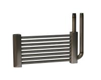 China Metal Heating Cooling Grid Coils 8 to 28 Tubes 4.6 to 89.8 Sq Ft Exchange Area for sale
