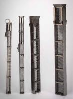 China CSA UL CE Titanium Anode Baskets Rectangular 2.5x6in 50 Amps Double Contact Hooks for sale
