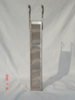 China CSA UL CE Titanium Anode Baskets Rectangular 2.5x6in 50 Amps Double Contact Hooks for sale