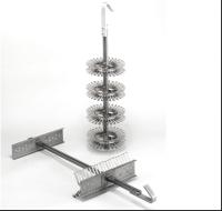 China Rust Proof Titanium Anodizing Jigs Electroplating Racks Custom Design for sale