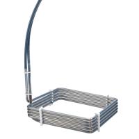 China Bottom Fluoropolymer PTFE Immersion Heater 1000W-6000W Flex Riser Teflon Heater for sale