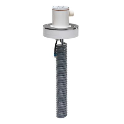 China PTFE Flanged Immersion Heater 100C 600V Chemical Resistant Teflon Heater 18000W for sale