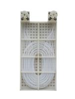 China PTFE Fluoropolymer Immersion Coil Heat Exchanger For Chemical Processing Tank for sale