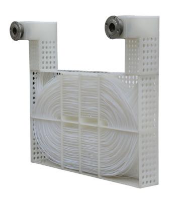 China PTFE Immersion Coil Heat Exchanger 5.5-120 Sq Ft for Battery Line Heating Cooling for sale